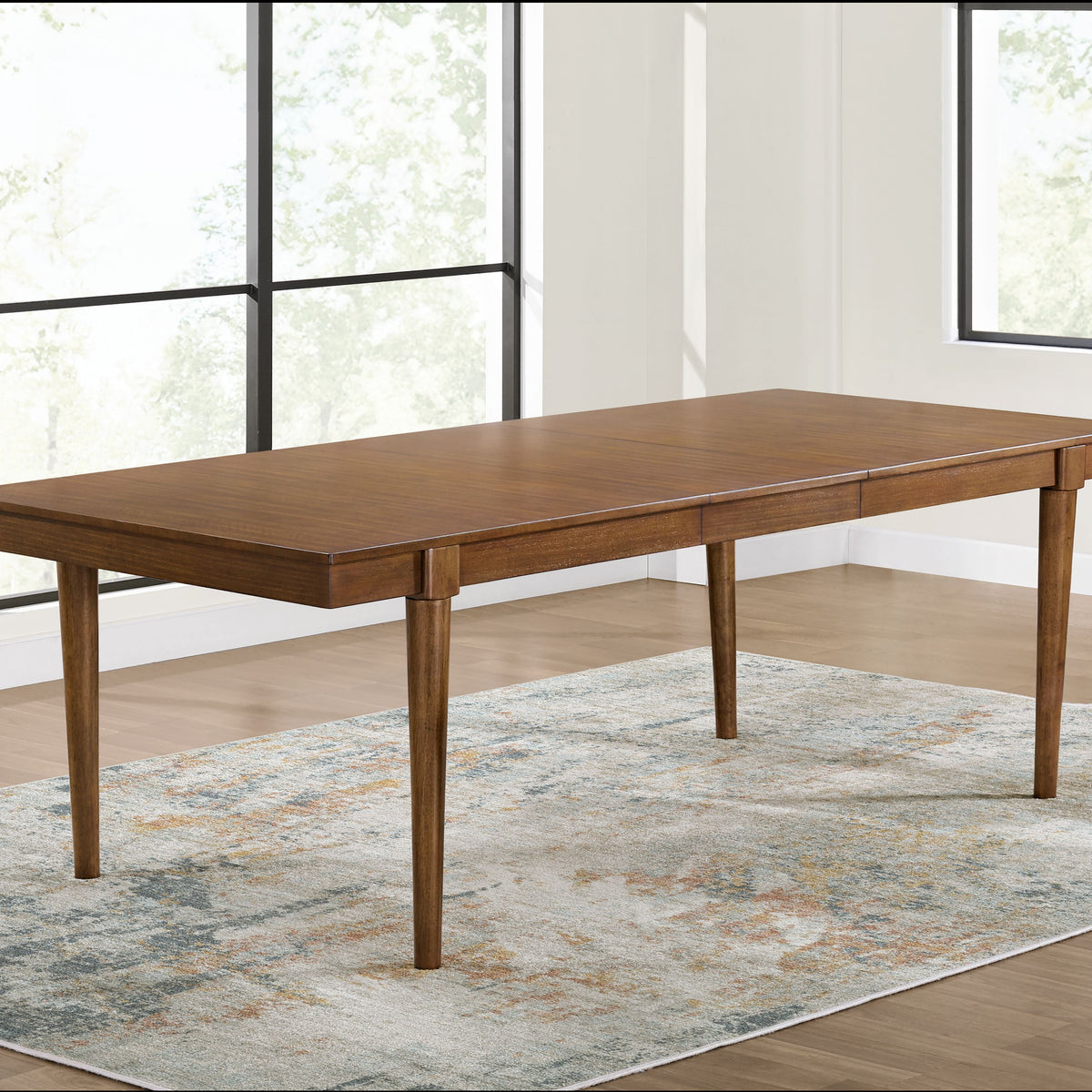 Lyncott - Brown - Rectangular Dining Room Extension Table - BEL Furnit