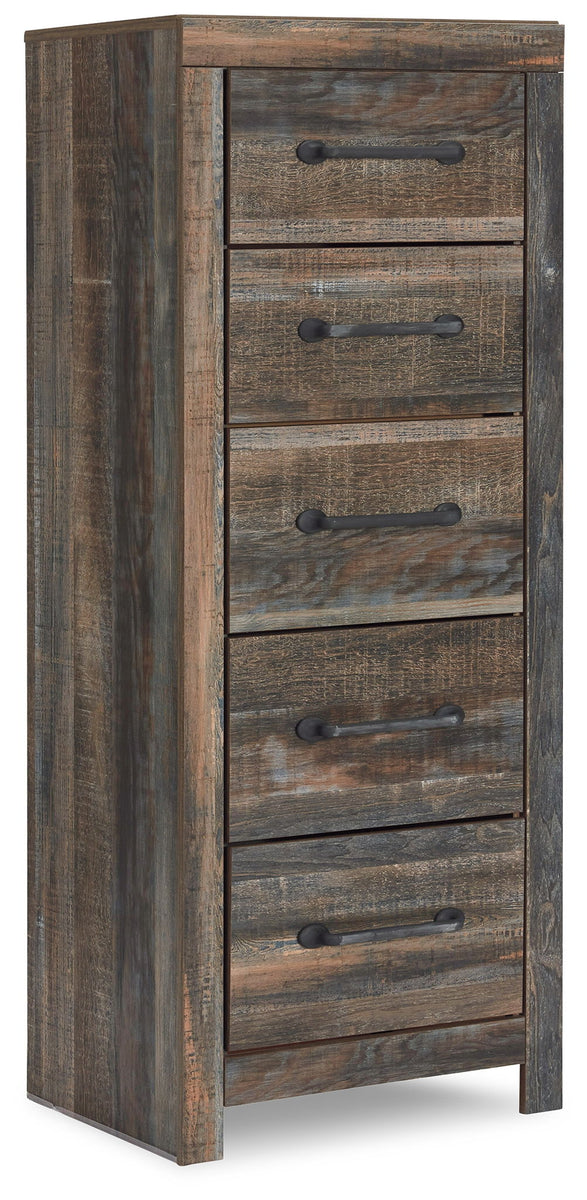 Drystan - Brown / Beige - Narrow Chest by Signature De | BEL Furniture