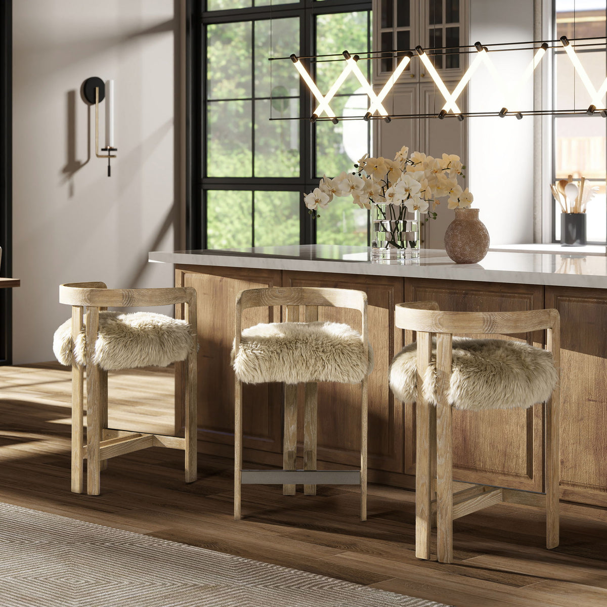 Millwick - Low Back Counter Stool | BEL Furniture