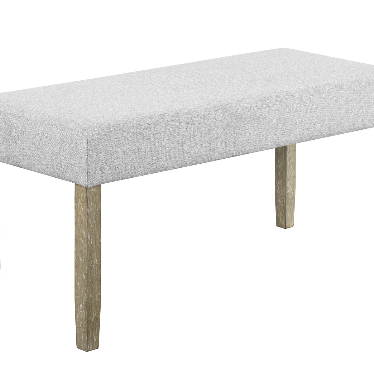 Dune - Bench - Pearl Silver - Dining Benches by Crown Mark | Bel Furniture