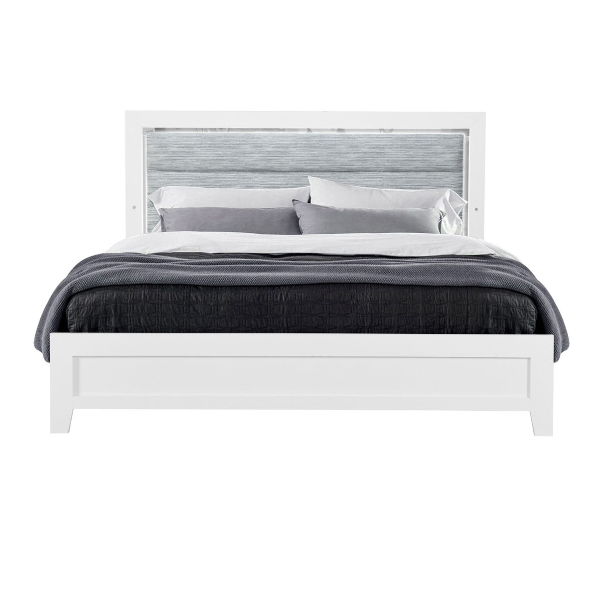 Omoda - Bed With LED– BEL Furniture