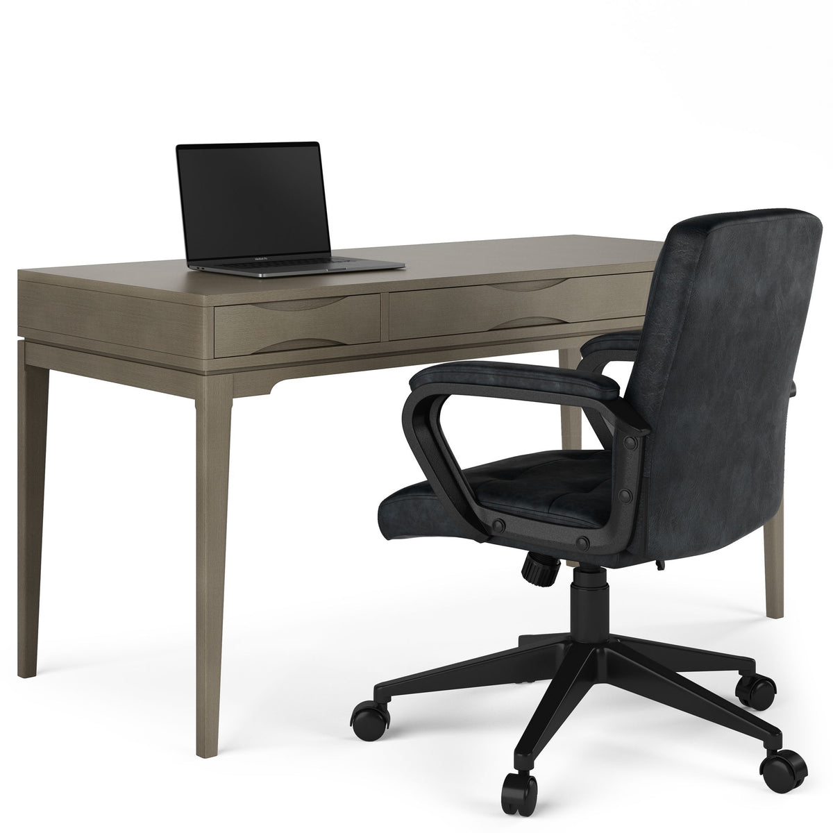 Harper - Desk - Farmhouse Gray – BEL Furniture