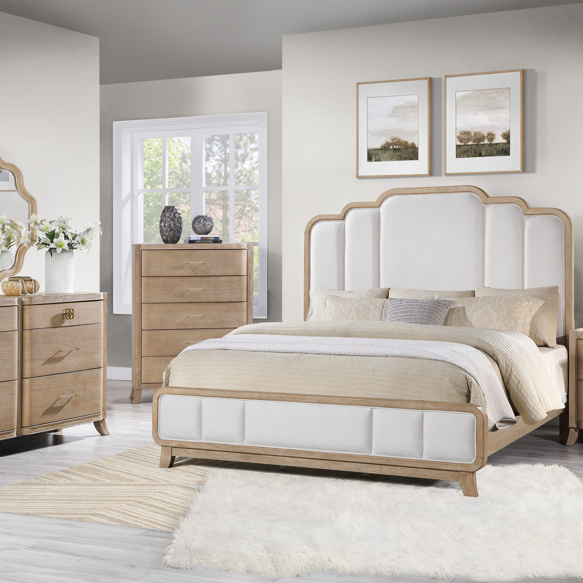 6 Piece Bedroom Set - Bedroom Set SALE by Mollai Collections | Bel Fur