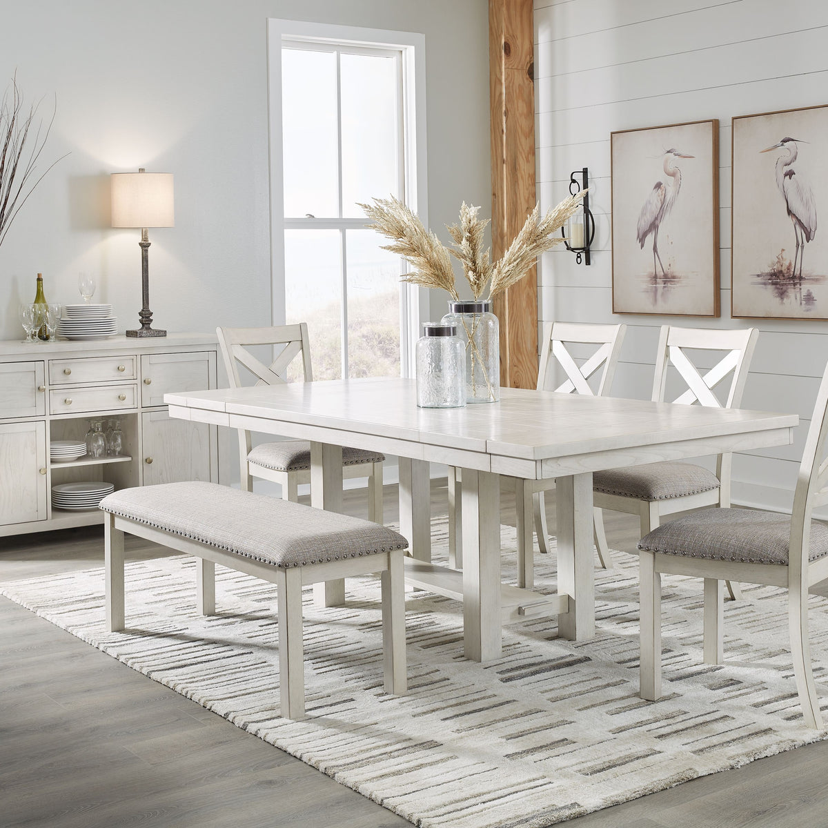 Robbinsdale - Rectangular Dining Room Extension Table Set - BEL Furniture