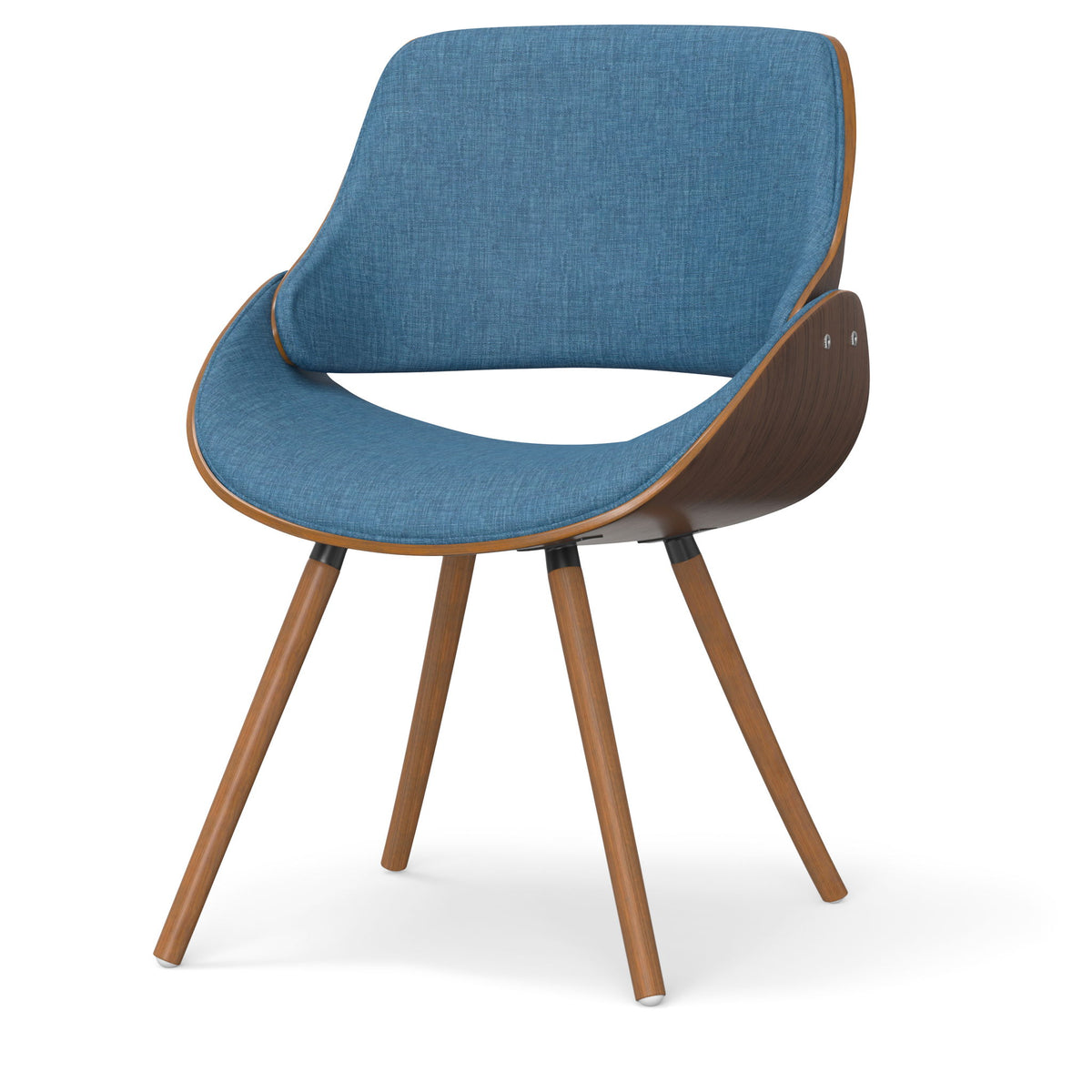 Malden - Bentwood Upholstered Dining Chair With Wood B | BEL Furniture