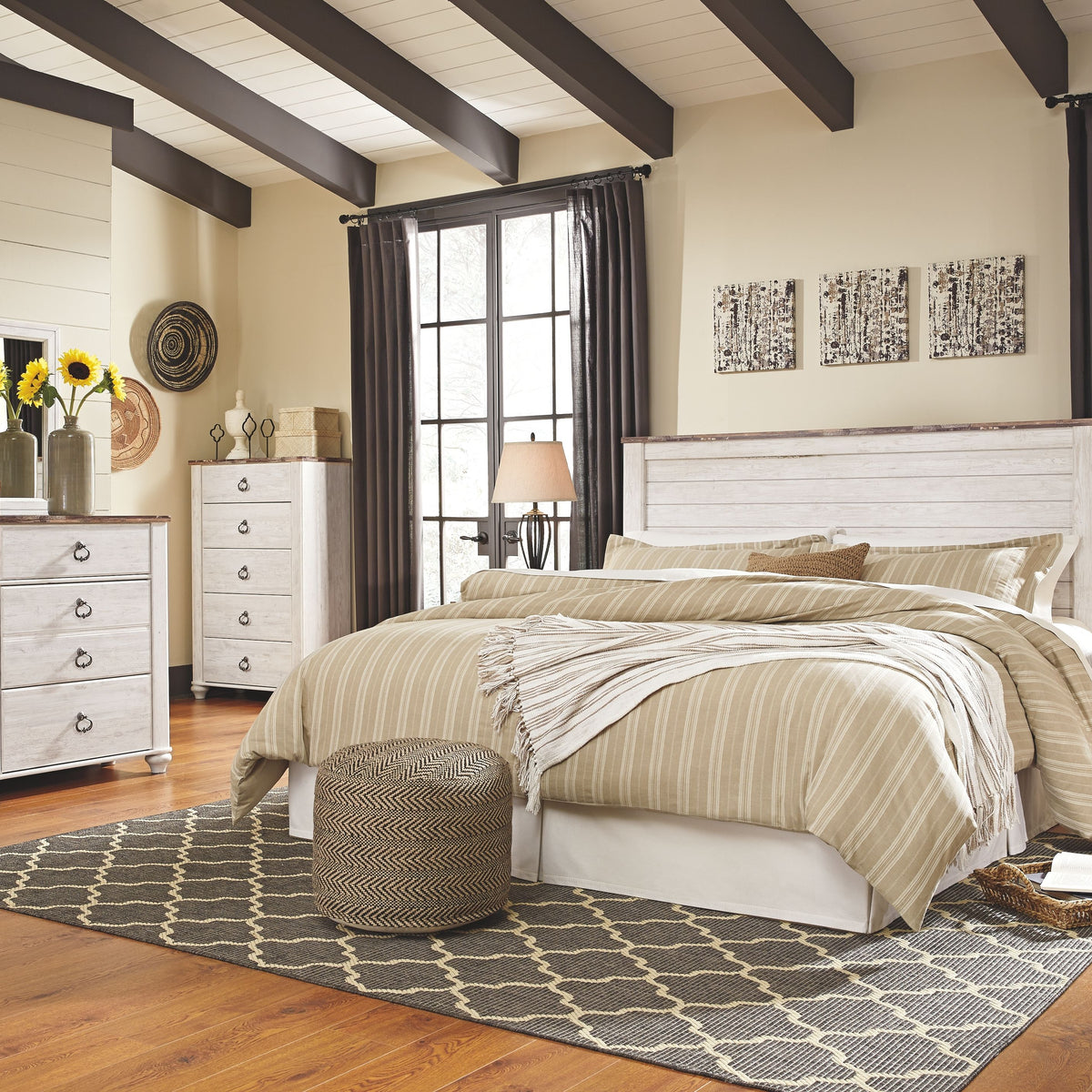Willowton - Bedroom Set - 4 Piece Bedroom Sets by Signature Design by ...