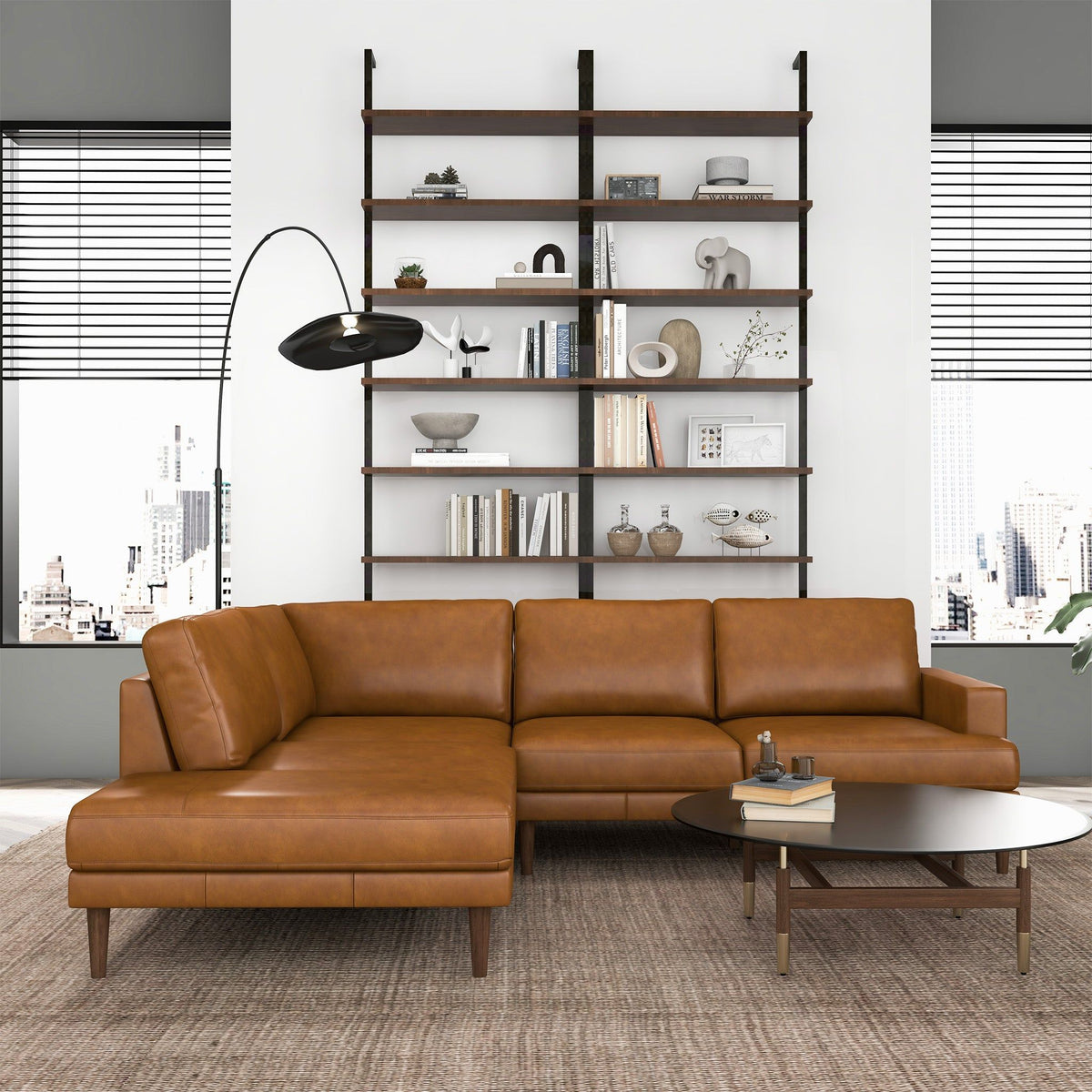 Corbin - L-Shaped Sectional Sofa | BEL Furniture