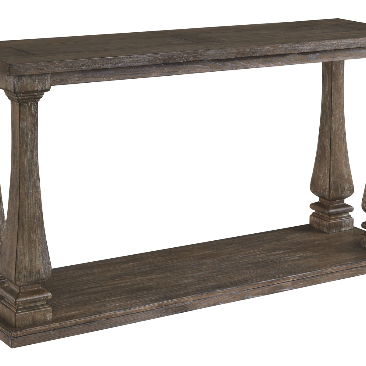 Johnelle - Gray - Sofa Table by Signature Design by As | BEL Furniture